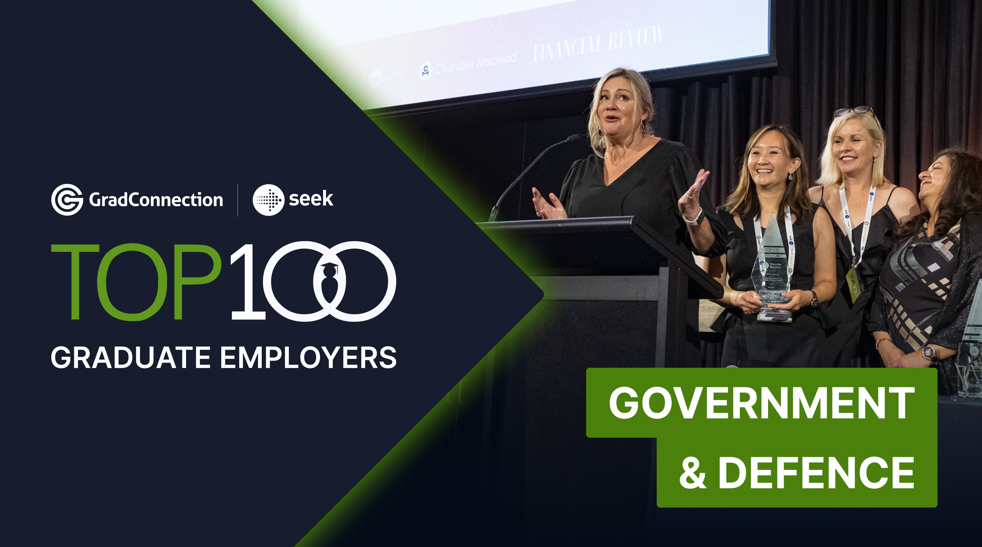 Top 10 Government & Defence Graduate Employers in Australia 2024 | SEEK ...