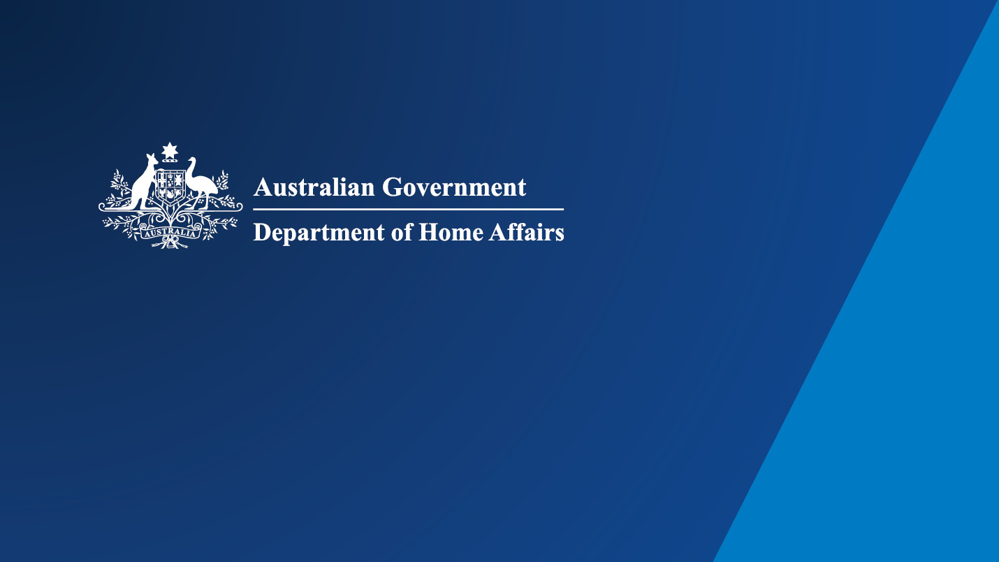 Department of Home Affairs - Department of Home Affairs - GAZ - APS5 ...