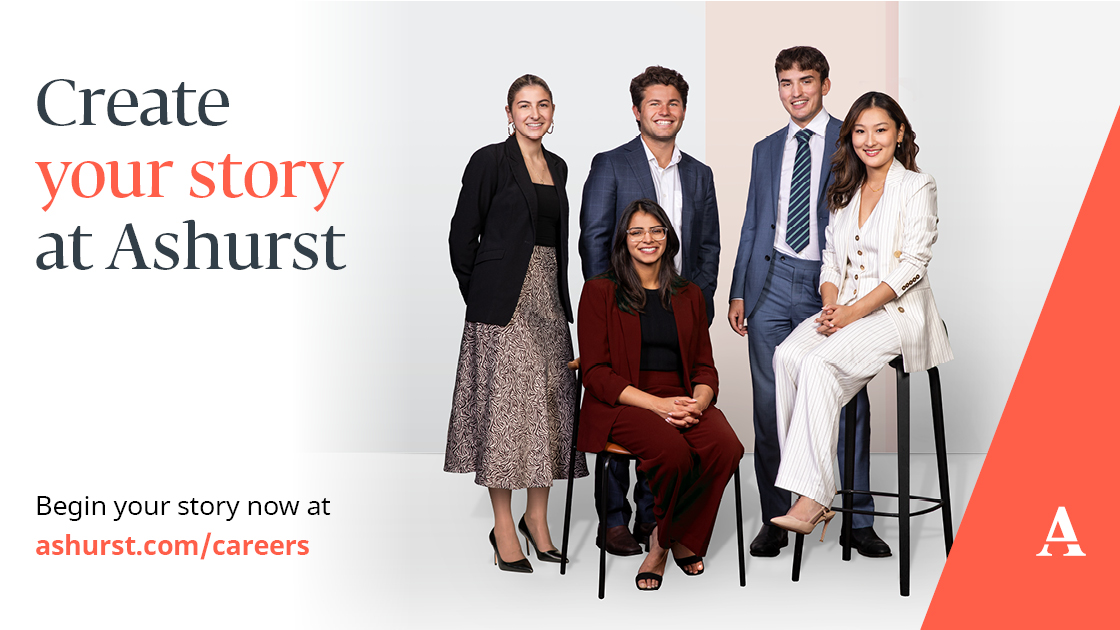 Ashurst - Ashurst 2024/2025 Seasonal Clerkship Program- Brisbane