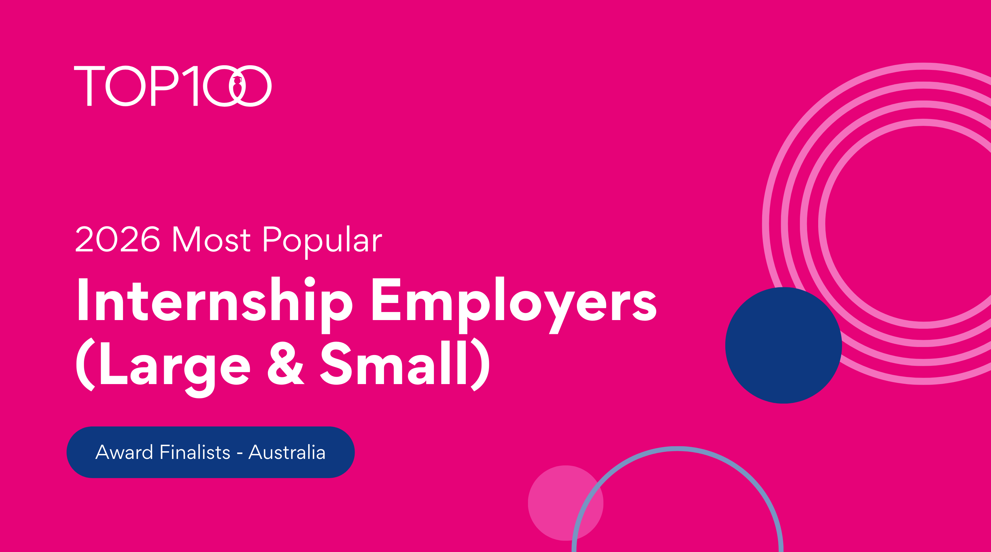 2026 SEEK Grad Top100: Most Popular Internship Employers (Large ...